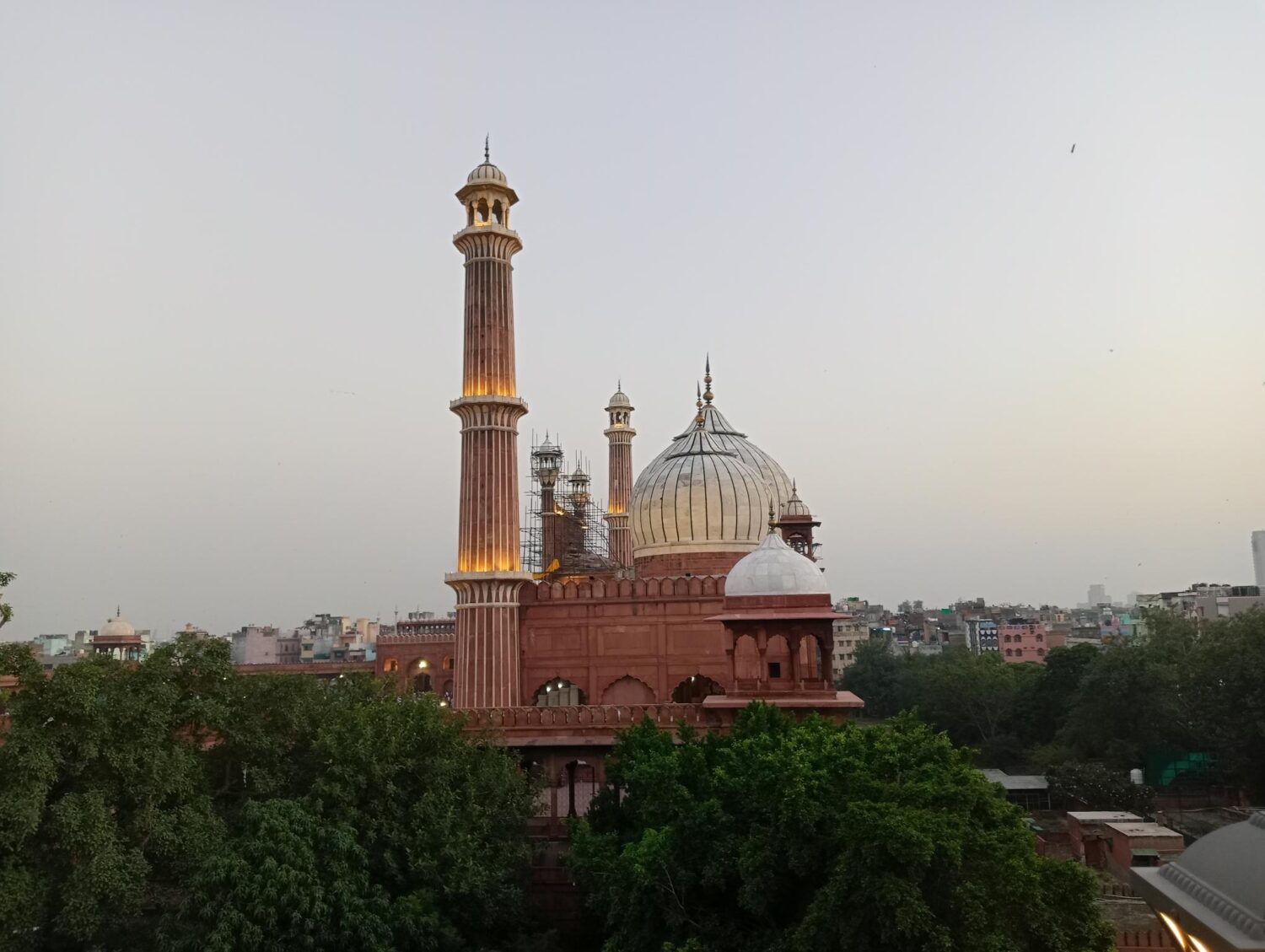 Perfect Combo: A cafe overlooking the spectacular Jama Masjid - The Patriot