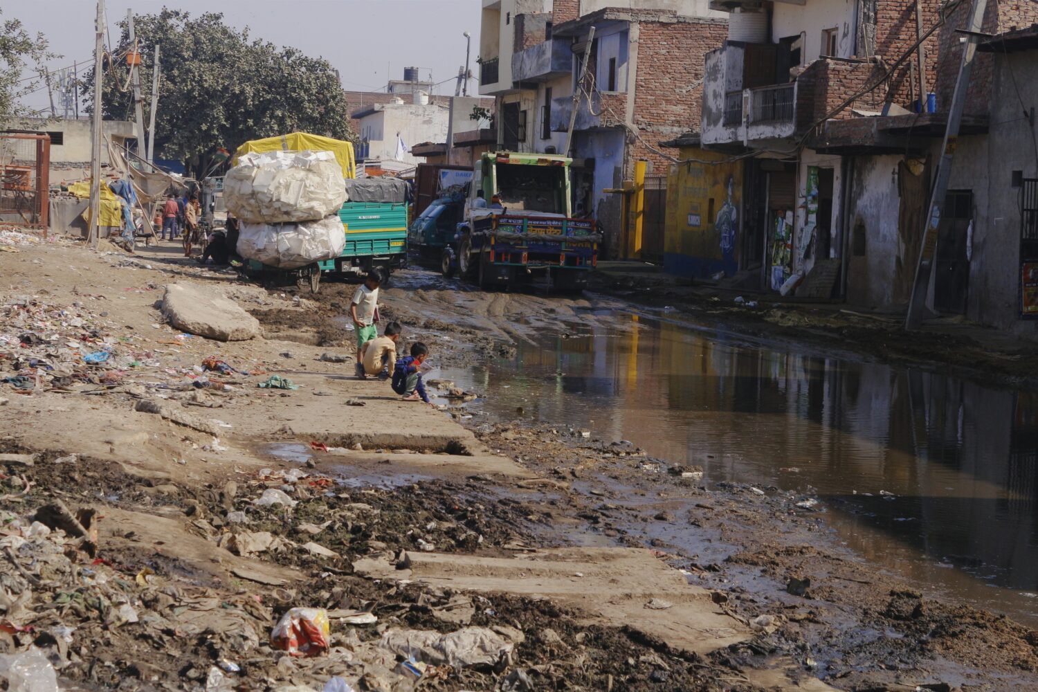 Living in the shade of garbage - The Patriot