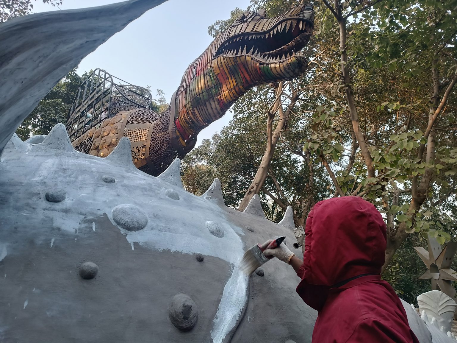 Delhi’s Jurassic Park captivates children - The Patriot