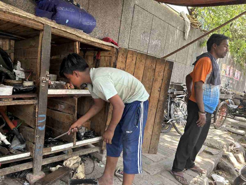 Child labour, a harsh reality in Delhi