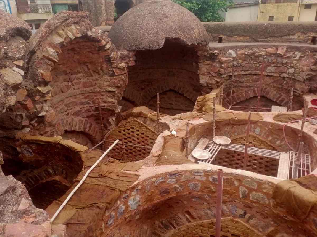ASI restores 9 domes of Khirki Masjid after decades of neglect