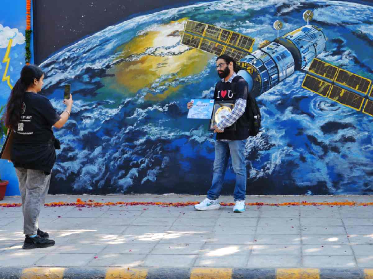 A canvas of climate: Delhi Street Art unveils weather-themed murals