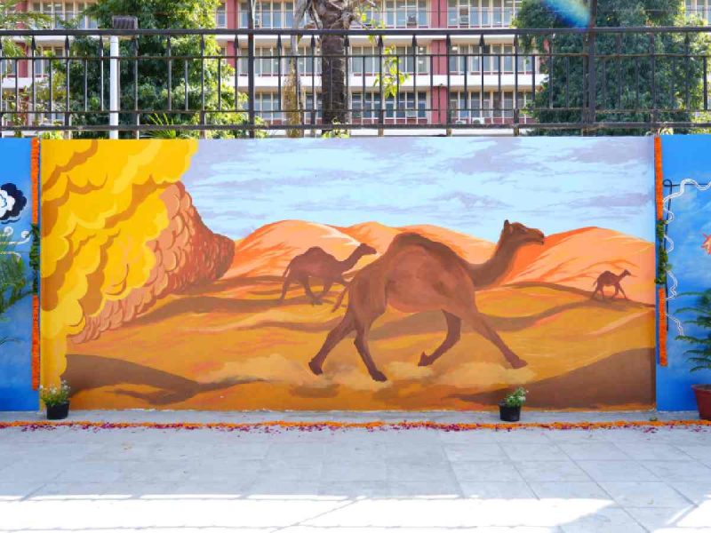 A canvas of climate: Delhi Street Art unveils weather-themed murals